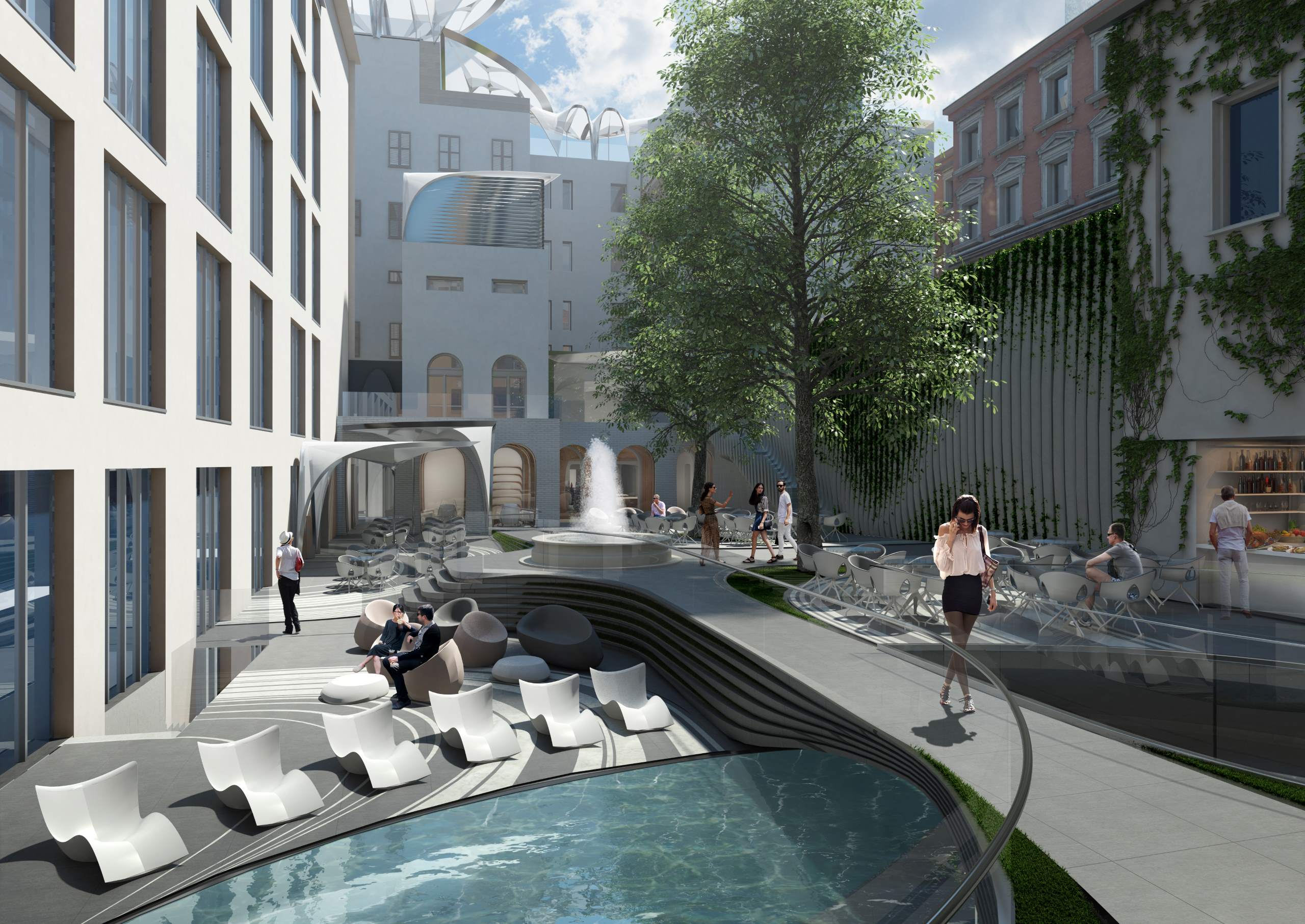 IL CORTILE: an oasis in the city | ROMEO Roma